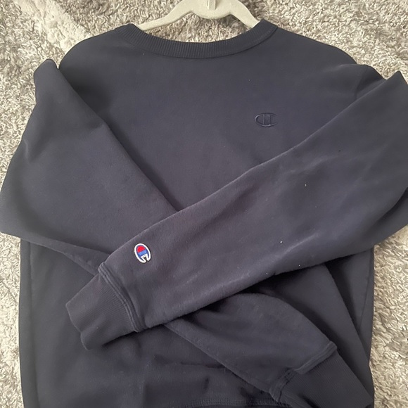 Champion | Sweaters | Dark Blue Champion Crewneck | Poshmark